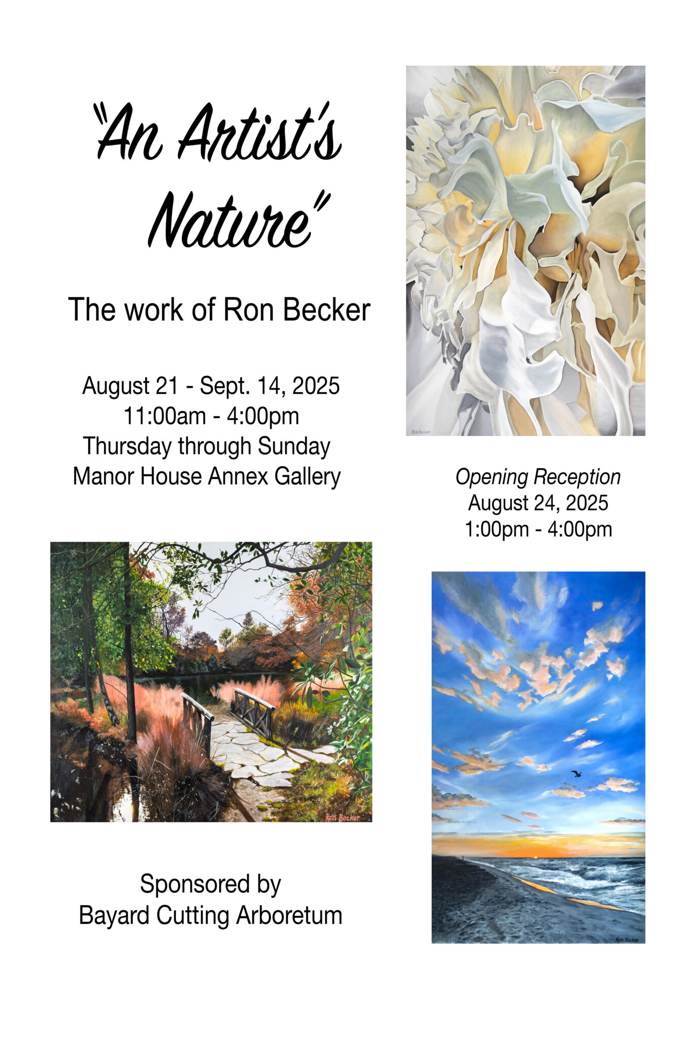 Annex Exhibition Bayard Cutting Arboretum