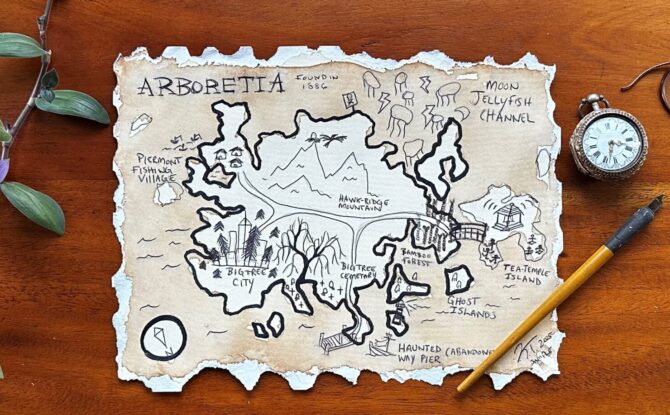 Map Making Bayard Cutting Arboretum